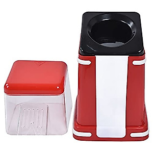 Jauarta Electric Popcorn Maker Hot Air Design Compact Structure 1200W Popcorn Popper Machine for Family Party (US Plug 110V)