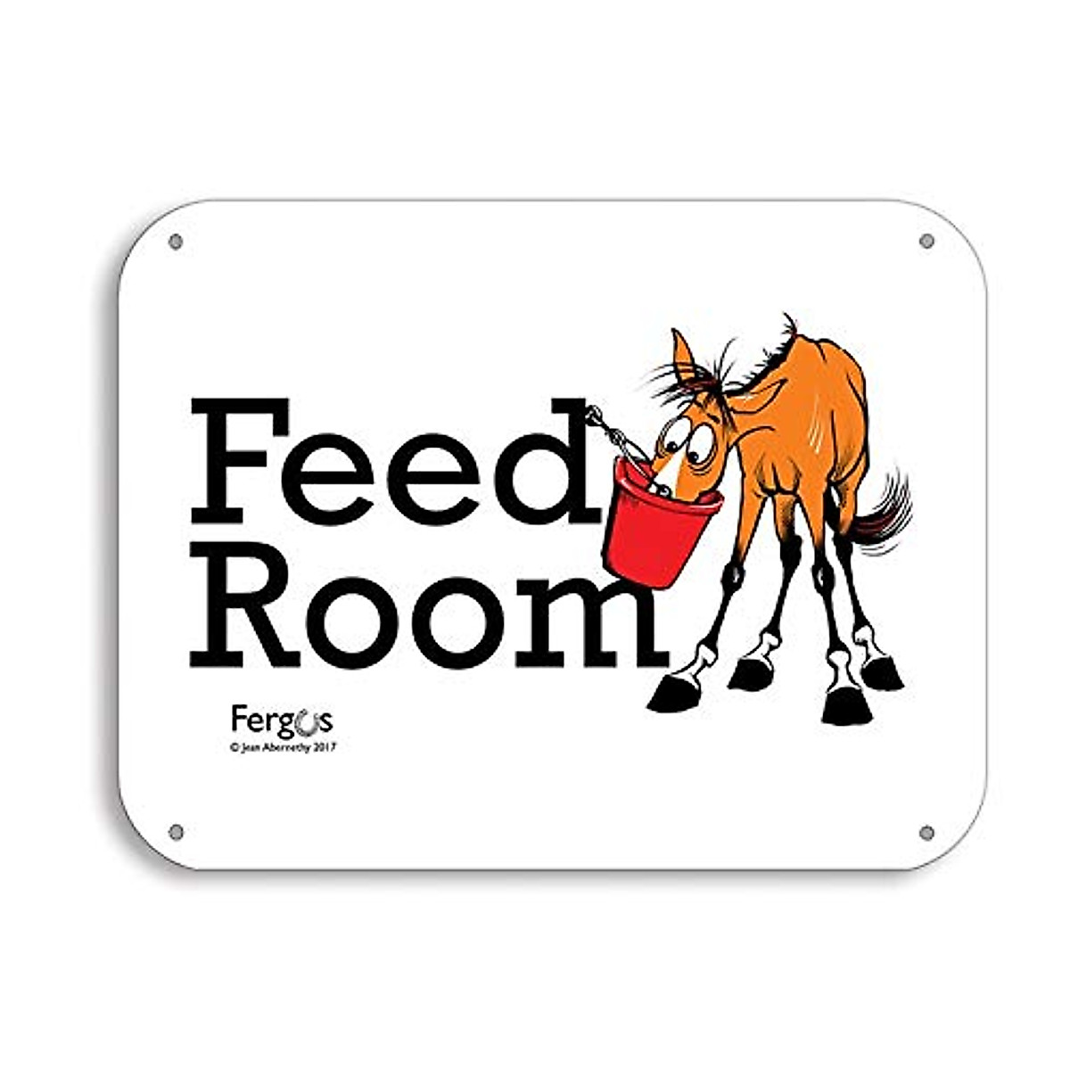 FERGUS Stall/Barn Sign Feed Room