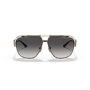 Michael Kors Vienna MK1102 - 10148G Sunglasses Light Gold W/ Grey Gradient 61MM
