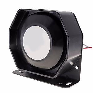 ePathChina DC12V 400W 8 Sound Loud Car Warning Alarm Police Siren Horn Speaker with MIC System and Remote Control