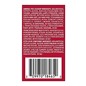 Permanent Hair Color by Revlon, Permanent Brown Hair Dye, Colorsilk with 100% Gray Coverage, Ammonia-Free, Keratin and Amino Acids, Brown Shades, 30 Dark Brown (Pack of 3)