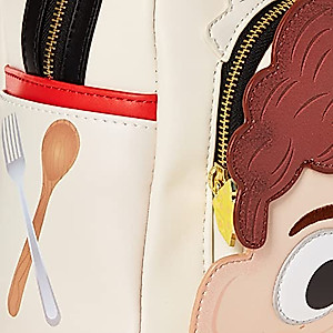Loungefly Disney Pixar Ratatouille 15th Anniversary Little Chef Womens Double Strap Shoulder Bag Purse