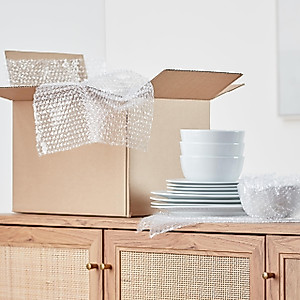 Amazon Basics Perforated Bubble Cushioning Wrap - Small 3/16", 12-Inch x 175-Foot Long Roll