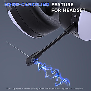 Gtheos Wireless Gaming Headset for PS5, PS4, Elden Ring, PC, Mac, Switch, Bluetooth 5.3 Gaming Headphones with Noise Canceling Microphone, 45H Battery, RGB Light, White