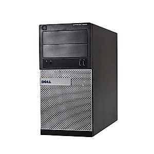 Dell Optiplex 3020 Tower Gaming Desktop Computer - Core i7 4770 3.4 GHz, 8GB RAM, 1TB SSD, NVIDIA GT 1030 2GB DDR5, HDMI, DVI, VGA, New Keyboard, Mouse, Wireless WiFi, Windows 10 Pro 64-bit(Renewed)