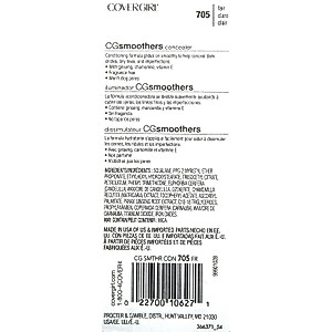 CoverGirl Smoothers Concealer, Fair [705], 0.14 oz (Pack of 2)