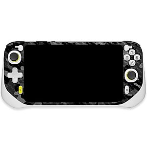 MightySkins Carbon Fiber Skin Compatible with Logitech G Cloud Gaming Handheld - Black Camo | Protective, Durable Textured Carbon Fiber Finish | Easy to Apply | Made in The USA