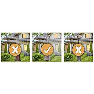 Fire Sense 61983 Pyramid Flame Heater Replacement Glass Flame Tube Includes Rubber Ring Fits with Items Pyramid Flame Finish Patio Heater - 60523 & 62263