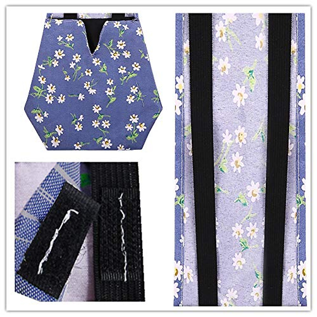 KAMA BRIDAL Chicken Diaper, Pet Diaper for Chook Duck Goose Adjustable Washable Reusable Diaper for Poultry 2 Pack