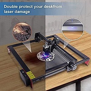 JOYWA Honeycomb Laser Bed（19.68"x 19.68"x 0.87"）,Honeycomb Working Table, for Fast Heat Dissipation and Desktop-Protecting, Compatible with All Laser Cutter