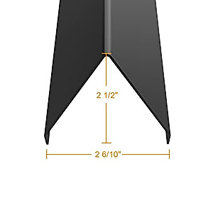 Grilling Corner Grill Parts for Spirit 300 Series,Spirit E310 S310 E320 S320 E330 S330 SP-330 Replacement Parts 7636 69787, Stainless Steel burner And Porcelain Flavorizer Bars