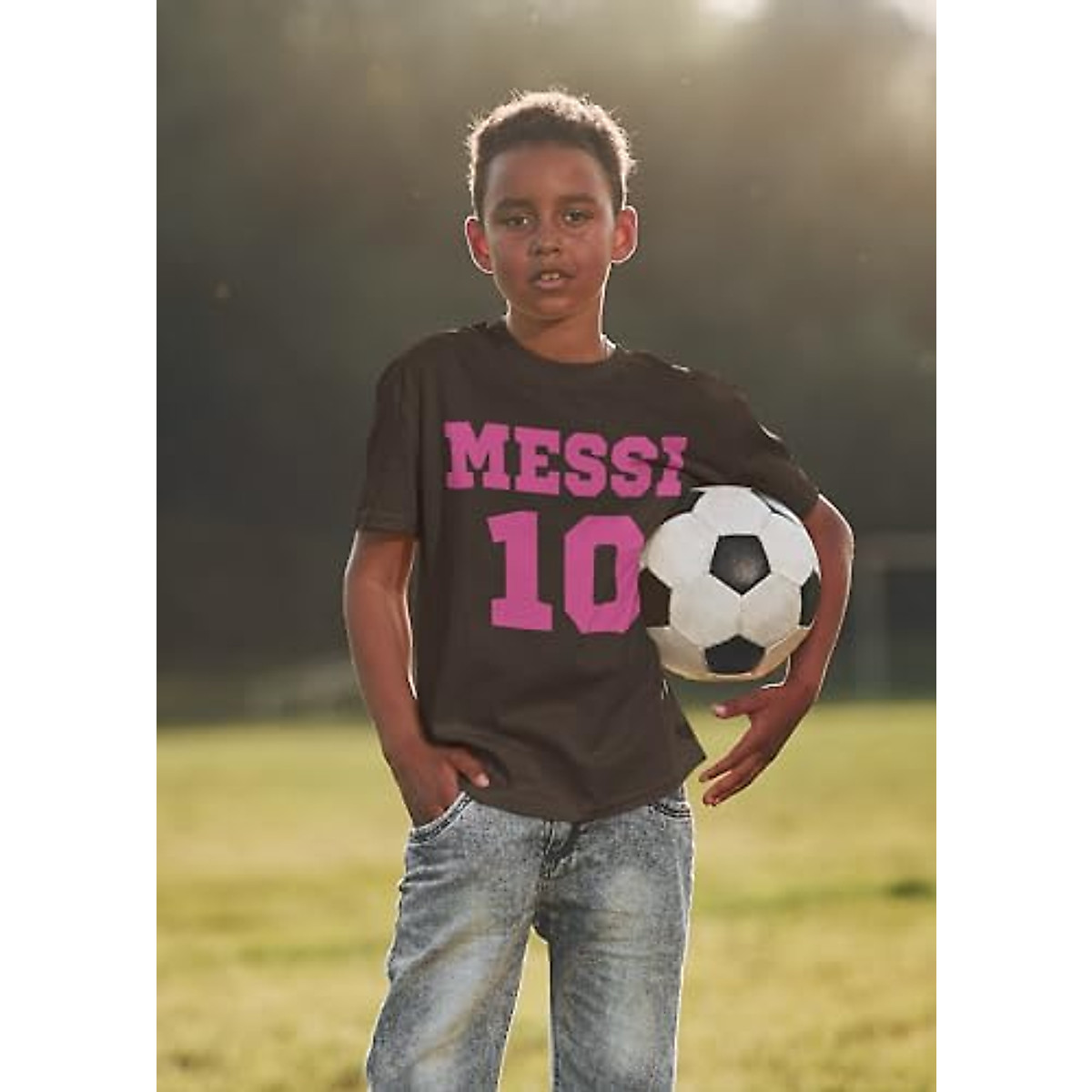 Toddler Messi Leo Miami Away 2T Toddler Navy Blue T-Shirt