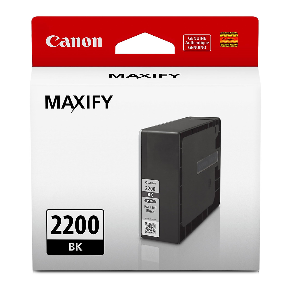 Canon PGI-2200 Pigment Black Ink Tank Compatible to IB4120, MB5420, MB5120, IB4020, MB5020, MB5320