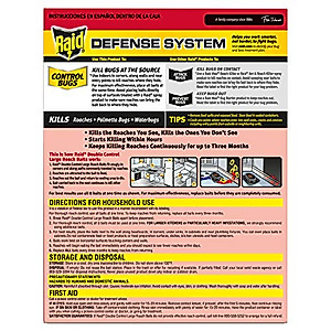 Raid Double Control Large Roach Bait, 8 CT (Pack of 3)