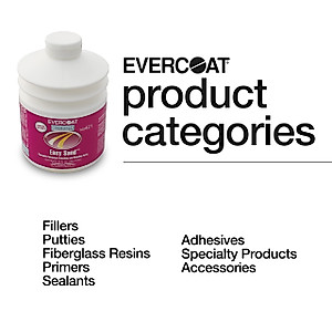 Evercoat Easy Sand Polyester Finishing & Blending Putty for Steel, Fiberglass & More - 30 Fl Oz