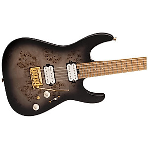 Charvel Pro-Mod DK24 HH 2PT Electric Guitar - Trans Black Burst