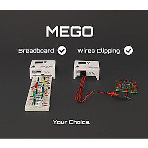 Rechargeable Breadboard Power Supply – 4 to 24V DC Output Power Supply with 2000mAh Rechargeable Battery with USB Charging – Ideal for Labs and Projects in Classroom, Outdoor and Home Schools