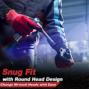 Crows Foot Wrench Set (SAE/Inch) Easily Access Hard-To-Reach Areas, Ideal for Tight Spaces, Great for Automotive Repair Work - Includes Sizes: From 3/8" to 1 Inch - 10-Piece Kit With Clip-on Organizer