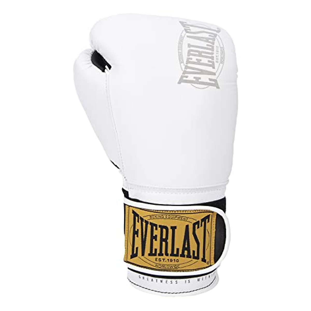 Everlast P00001710 1910 Classic Training Glove White 14OZ