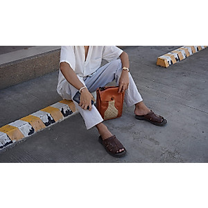 Crossbody Bags For Women Or For Men - Double-Sewn Handmade Purse Perfect For Travel Or Book Bag - Small Shoulder Sling Bag Boxed With Two Pockets And Top-Handle And Sling Made With Unique Materials