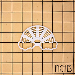 Rainbow cookie cutter, 1 piece - Bakerlogy