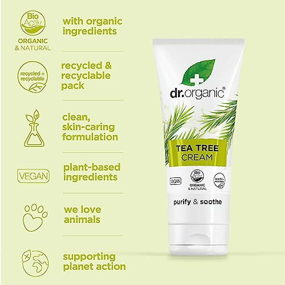 Dr.organic Tea Tree Cream 50ml