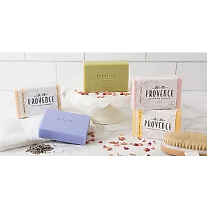 Aix en Provence Triple Milled Shea Butter Artisanal French Soap, 200g Soap Bar (5029)