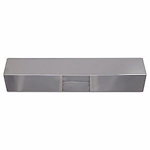 BBQ Grill Heat Shield Plate Tent Replacement Parts for Brinkmann 810-8410-S - Compatible Barbeque Stainless Steel Flame Tamer, Guard, Deflector, Flavorizer Bar, Vaporizer Bar, Burner Cover 15"