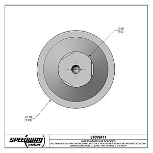 Speedway Motors Tapered Ball Joint Reamer, 7 Degree, High-Speed Steel Construction, Proper Fitting for Ball Joints & Tie Rod Ends, 1/2" Shank, Long-Lasting"