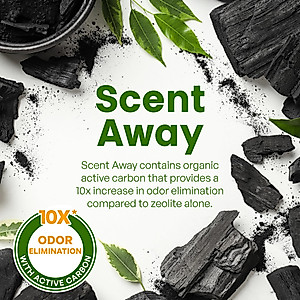 Cat Litter Deodorizer | Litter Box Odor Eliminator | Fragrance-Free with Active Carbon | Eliminates Cat Odors and Smells to Keep Your Home Fresh and Clean (25 LBs)