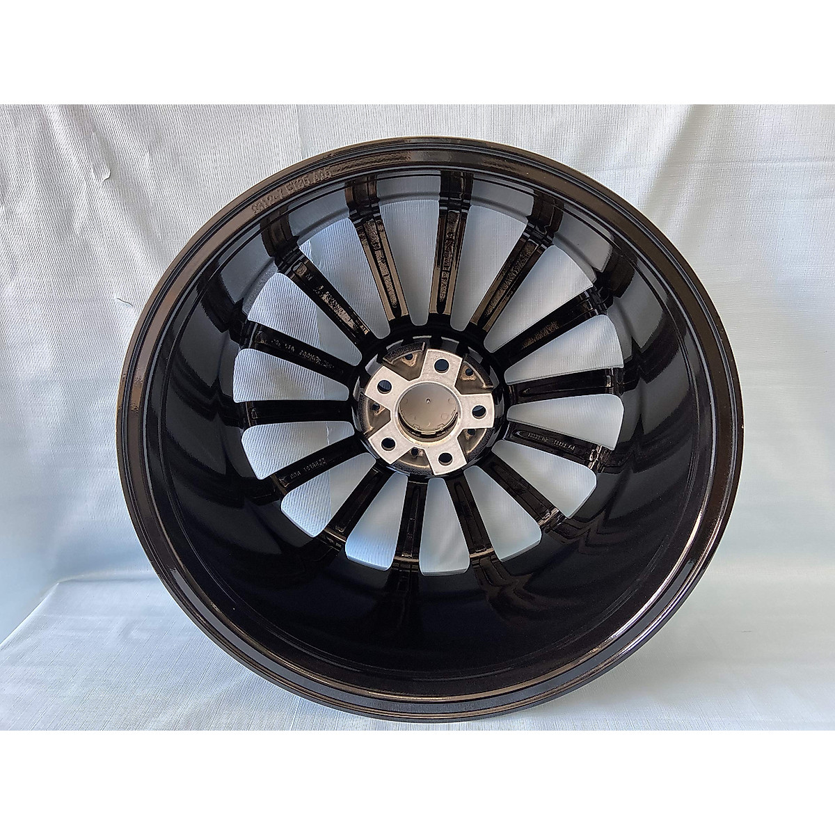 1pc Front 20" Black Multispoke AMG Style Rims Wheels Fits Mercedes Benz S500 S55