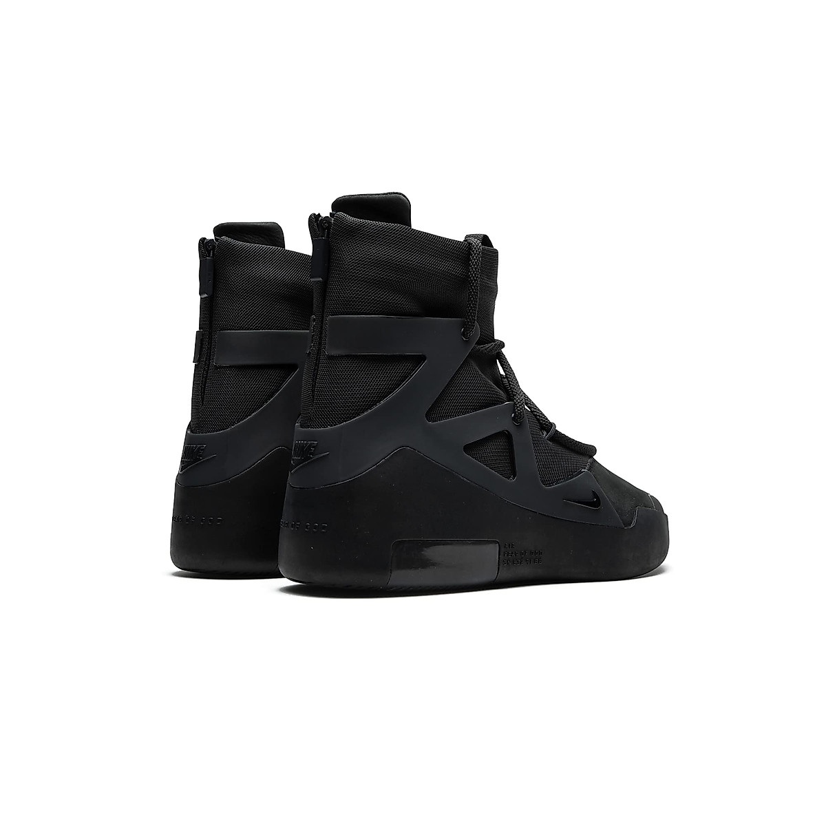 Nike Mens Air Fear of God 1 AR4237 005 Triple Black - Size 8