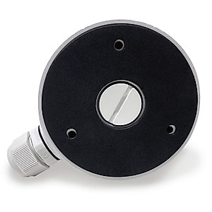 DS-1280ZJ-XS Aluminum Bracket Junction Back Box for Hikvision DS-2CD2042WD-I, 2CD20xx Series Bullet Cameras (4 Pack)