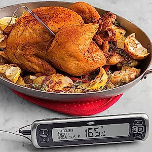 OXO Good Grips Chef's Precision Digital Leave-In Thermometer, Stainless Steel, 1 count