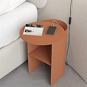 HIGOH Bedside Table Simple Bedside Cabinet Modern Bedroom Bedside Cabinet Cabinet Luxury Storage Rack