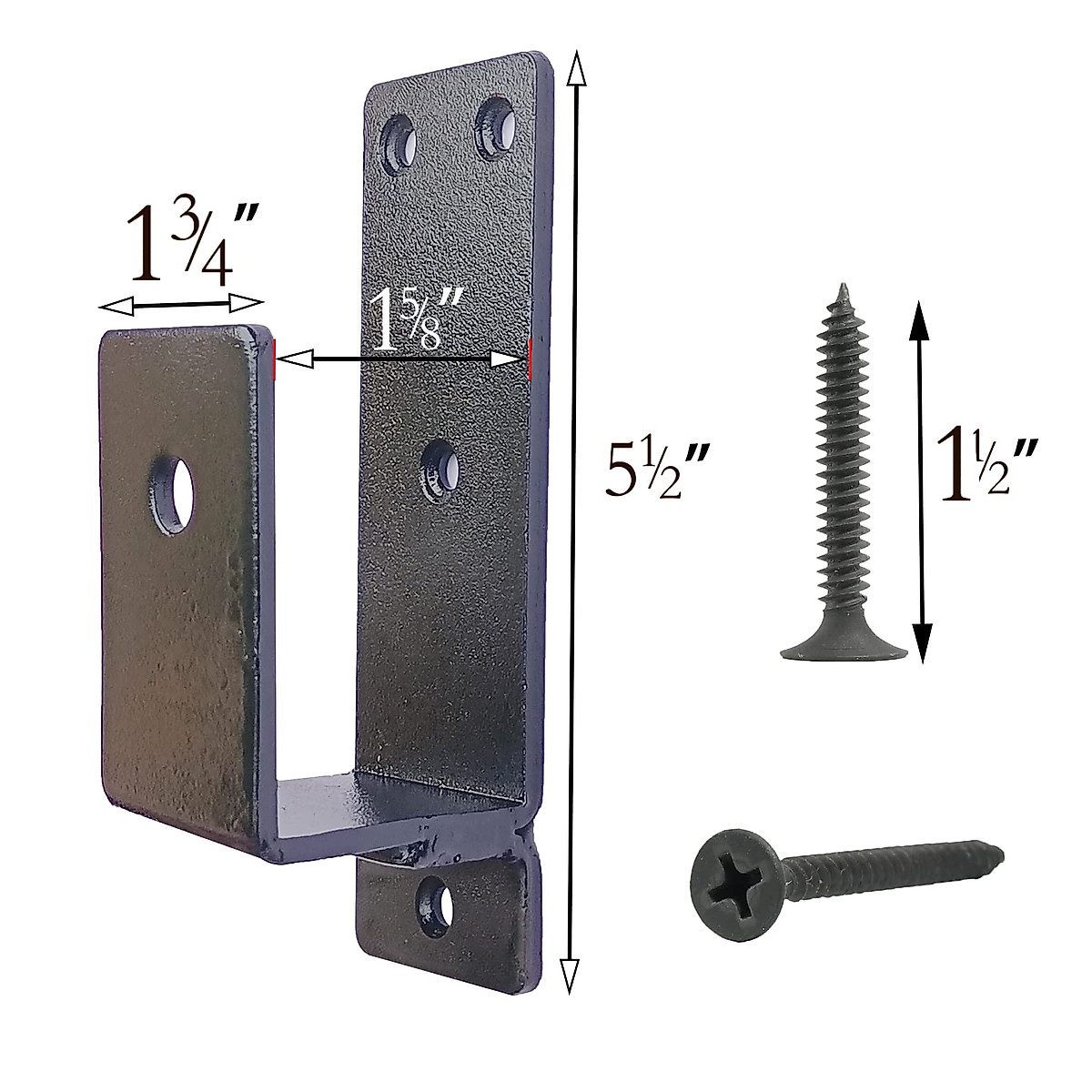 2x4 Door Barricade Brackets. Upgrade Door Barricade Security Bar Provide Our Home Under The Safety Environment. Door Metal Bar Bracket for Your Home, Garages, Basements, Sheds, Warehouses, Backyards.