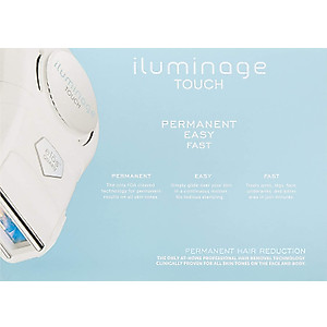iluminage. Touch at Home Permanent Hair Reduction Device (FDA-Cleared IPL - All Skin Colors)