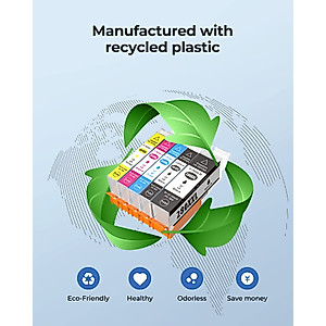 PGI-280XXL/CLI-281XXL Compatible Ink Cartridge Replacement for Canon Ink 280 and 281 Cartridge High Yield Use to PIXMA TR7520 TR8520 TR8500 TR8600 TR8620 TS6120 TS6220 TS9120 (5 Value Pack)