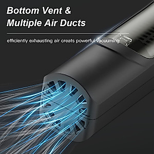 Hair Clippers for Men, Automatic Vacuum Professional Cordless hair clippers, Waterproof & USB Rechargeable Hair Cutting Kit Hair Trimmer with Magnetic Storage Bin