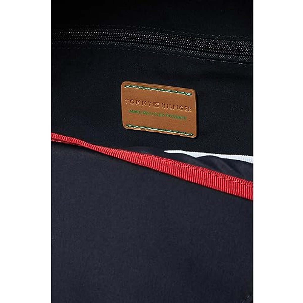 Tommy Hilfiger Leanna Backpack Nylon Color-Block Red/White/Blue One Size