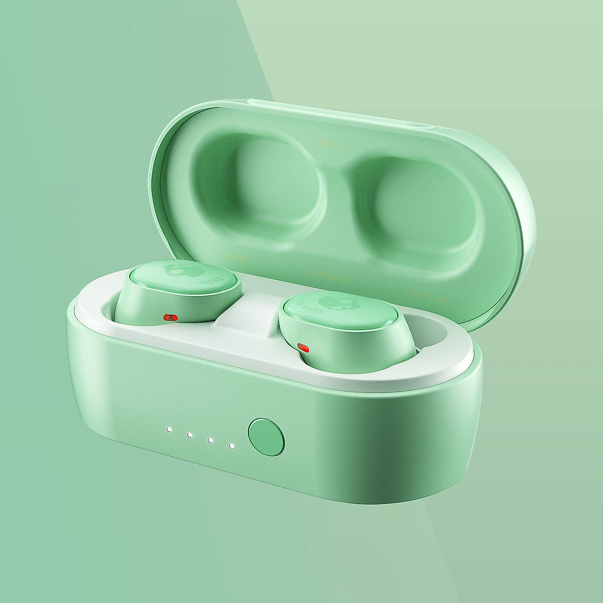 Skullcandy Sesh Evo In-Ear Wireless Earbuds - Mint (Discontinued by Manufacturer)