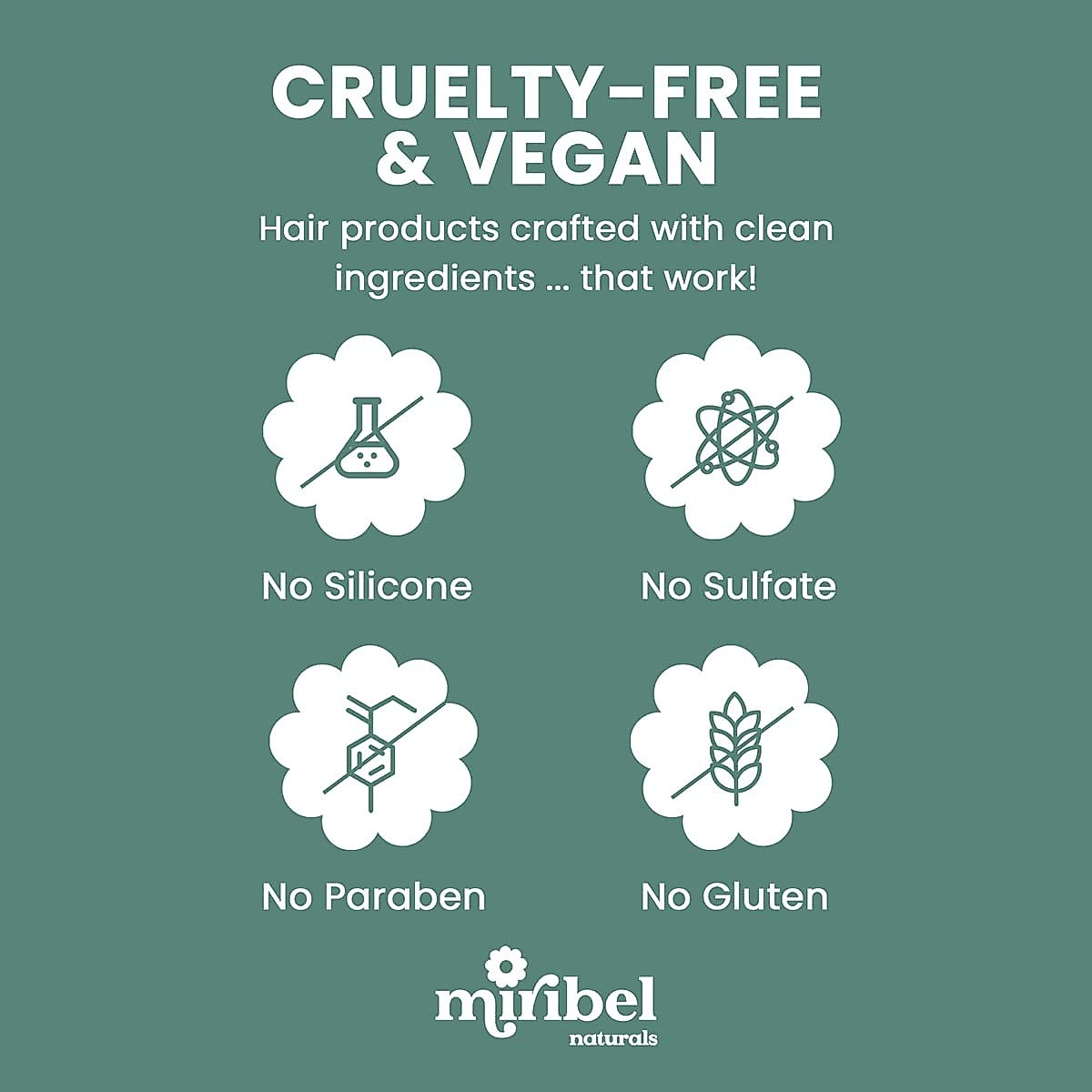 Miribel Naturals Creamy Hair Cleanser | Apple cider vinegar co-wash | Natural, Clean Hair Care