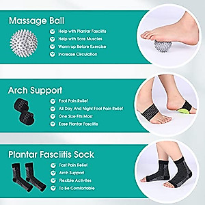 Vsehipl Plantar Fasciitis Night Splint,2 Pack 2023 NEW Upgraded Night Splint Adjustable Elastic Dorsal for Women & Men,Plantar Fasciitis Relief Brace for Achilles Tendonitis and Foot Drops