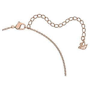 Swarovski Swarovski Exist Pendant, Infinity, White, Rose-gold tone Finish