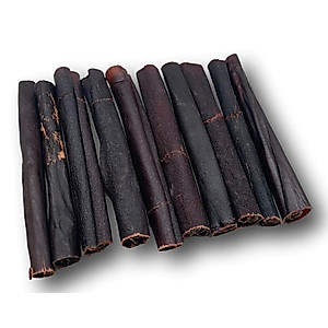 Top Dog Chews – 6” Collagen Chews 10 Pack Long Lasting for Aggressive Chewers, Odor-Free, High Protein, Alternative to Rawhide & Bully Sticks, Supports Dental Health