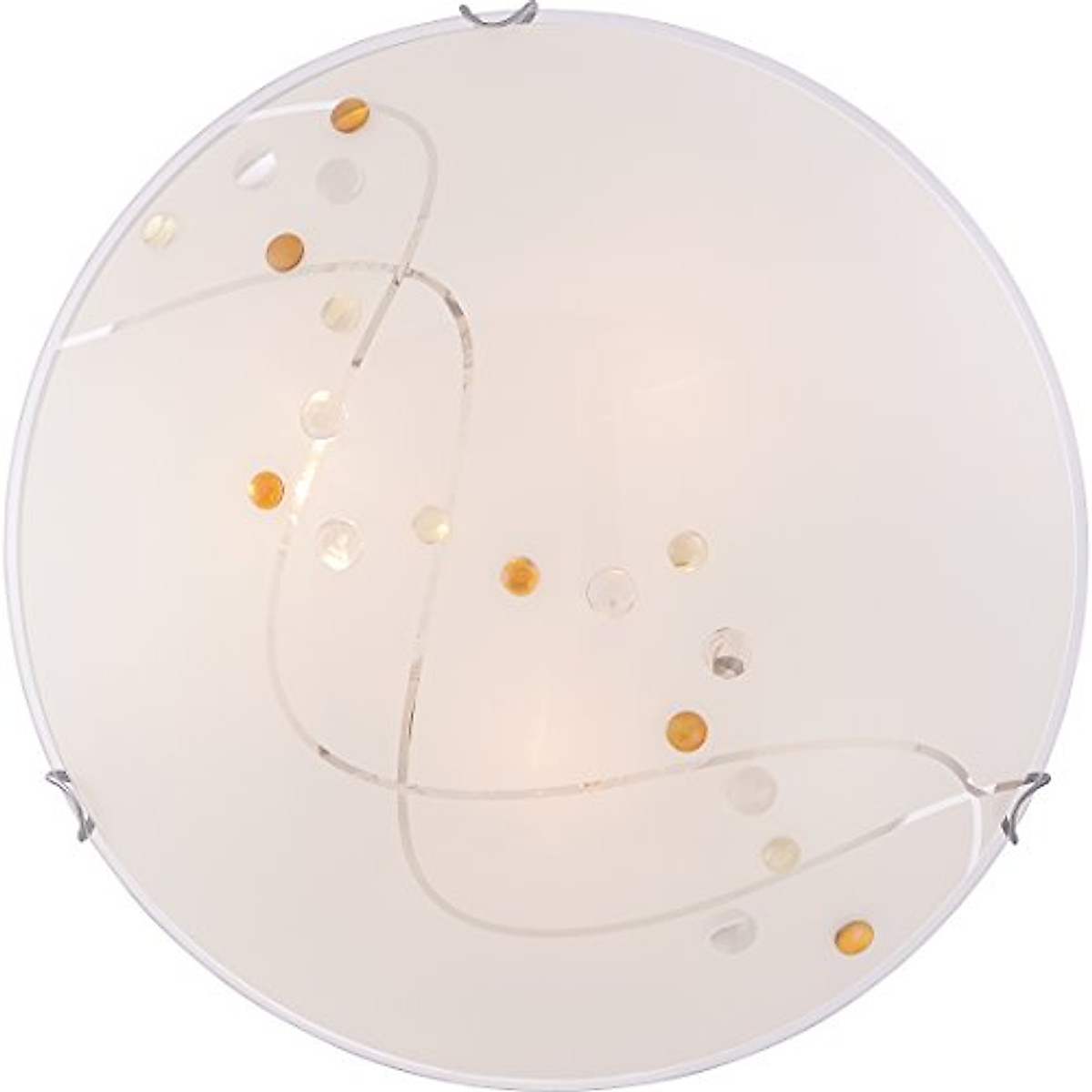 Quoizel Stellar 3-Light Polished Chrome Flush Mount Light