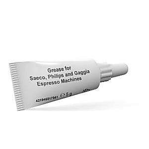 Espresso Machine Grease - Coffee oil 5g Tube for all Saeco, Phillips and Gaggia Expresso Machines. HD8869 Maintenance Kit for Cleaning and Lubricant