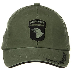 NEW 101st Airborne Division Green Low Profile Cap