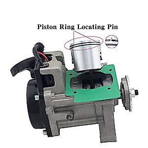 Extolern Cylinder kit 51mm for redmax ebz8500 ebz8500rh Backpack blowers 577424001 for Husqvarna 580BTS 580BFS Backpack Leaf Blowers [#578 38 50-01]