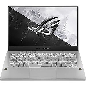 ASUS ROG Zephyrus G14 Ultra Slim Gaming Laptop, 14" 120Hz QHD Display(2560x1440),AMD Ryzen 9 5900HS,NVIDIA GeForce RTX 3060,16GB RAM | 1TB PCIe SSD, Fingerprint Reader, Windows 10, Moonlight White